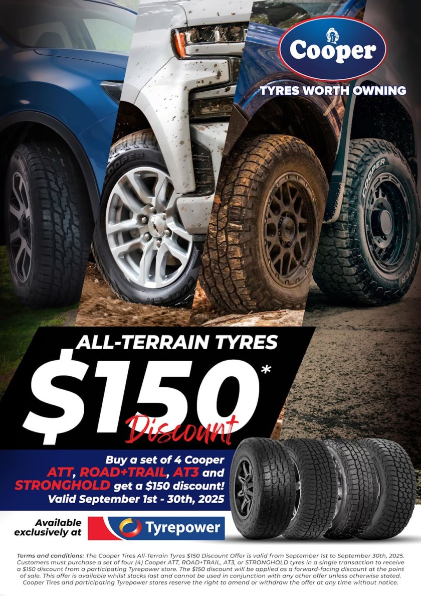 Cooper Tyres - $150 Discount | Tyrepower WA