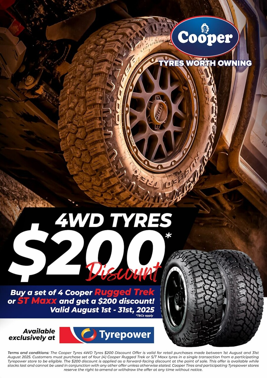 Cooper Tyres - $200 Discount | Tyrepower WA