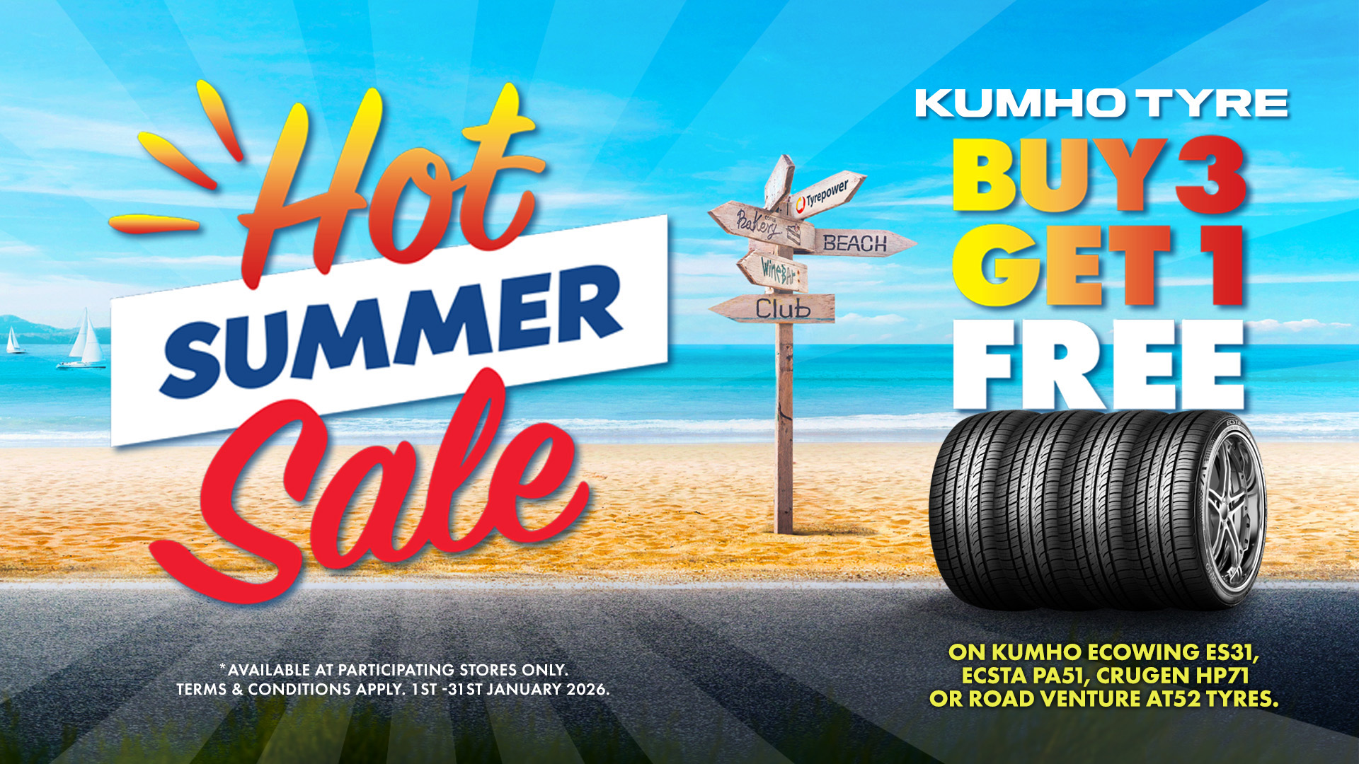 Hot Summer Sale | Tyrepower WA